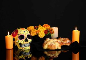 Day of the Dead Colors and Symbols - No Hurry To Get Home